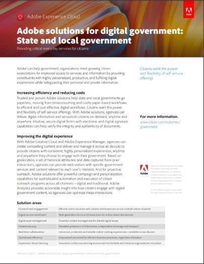 Adobe Digital Asset Management for Government | Carahsoft