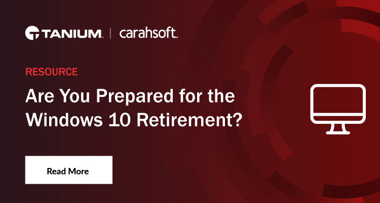 Tanium Federal Government Solutions | Carahsoft