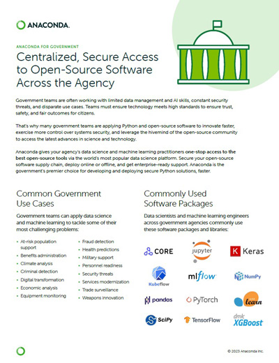 Anaconda | Carahsoft