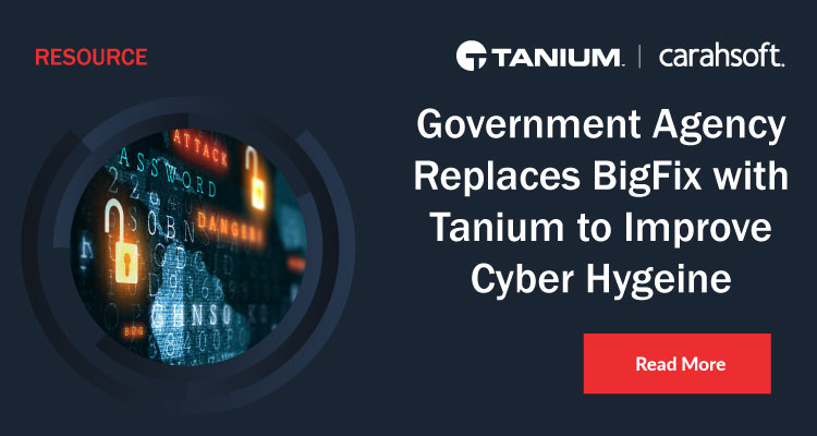 Tanium Federal Government Solutions | Carahsoft