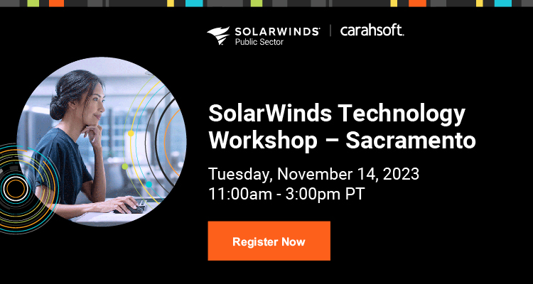 SolarWinds IT Monitoring & Management Software | Carahsoft