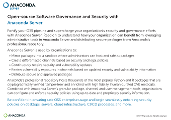 Anaconda | Carahsoft