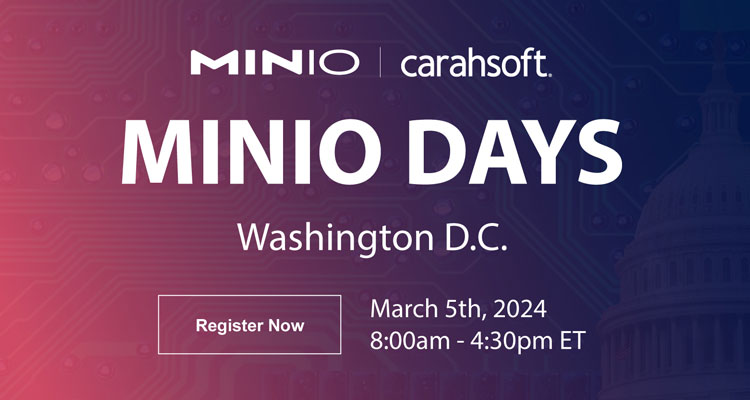 MinIO for Government | Carahsoft