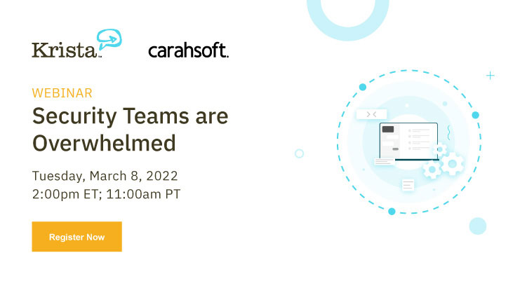 Krista Software | Carahsoft