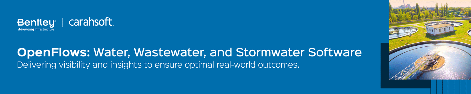 Bentley OpenFlows – Water Modeling Learning Portal | Carahsoft