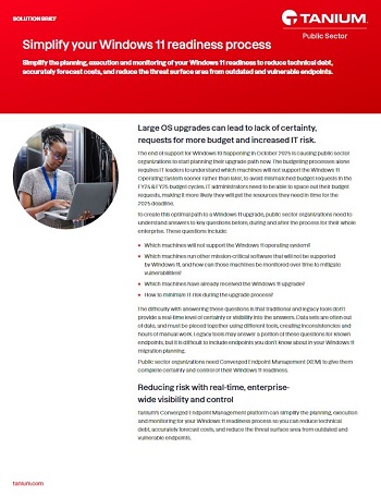 Tanium Federal Government Solutions | Carahsoft