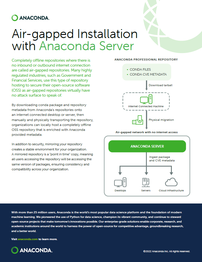 Anaconda IT Resources | Carahsoft