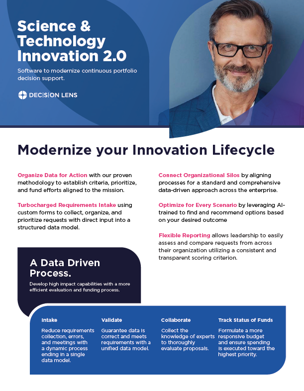 Decision Lens Financial Management & Planning Solutions | Carahsoft
