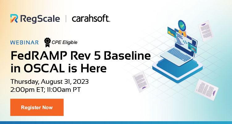 RegScale - Regulatory Compliance & Risk Management Software | Carahsoft