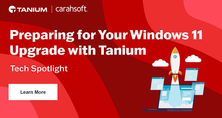 Tanium Federal Government Solutions | Carahsoft